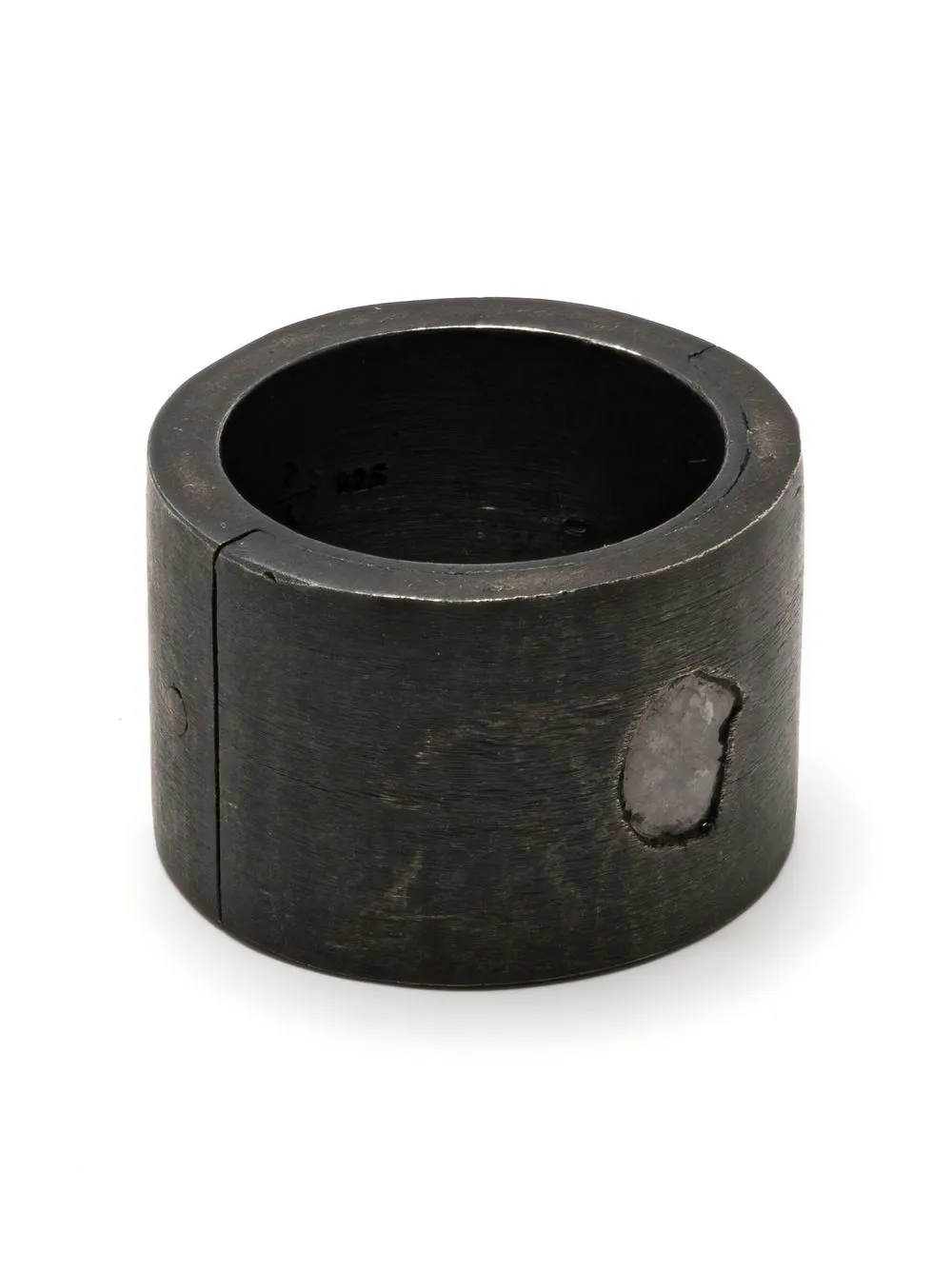 Parts of Four Sistema Diamond Slab ring - Silver