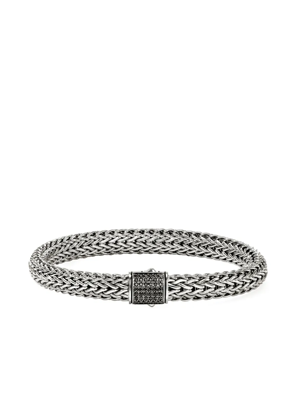 John Hardy sterling silver Icon sapphire bracelet