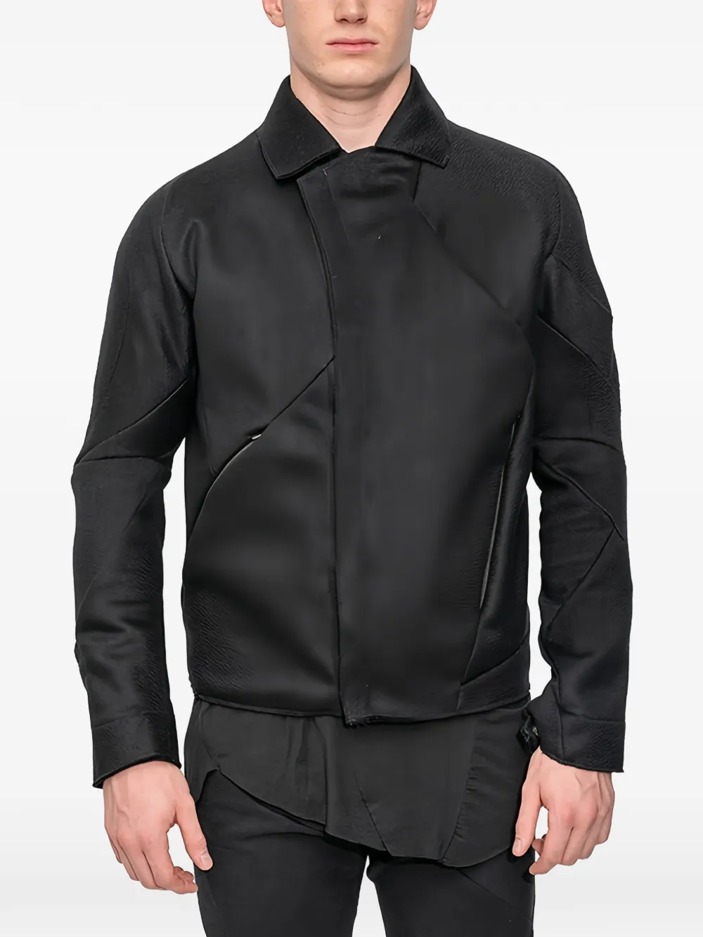 Leon Emanuel Blanck Distortion jacket - Black