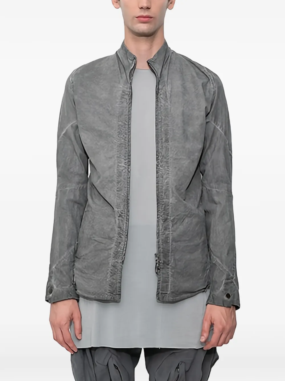 Leon Emanuel Blanck Forced Perspective jacket - Grey