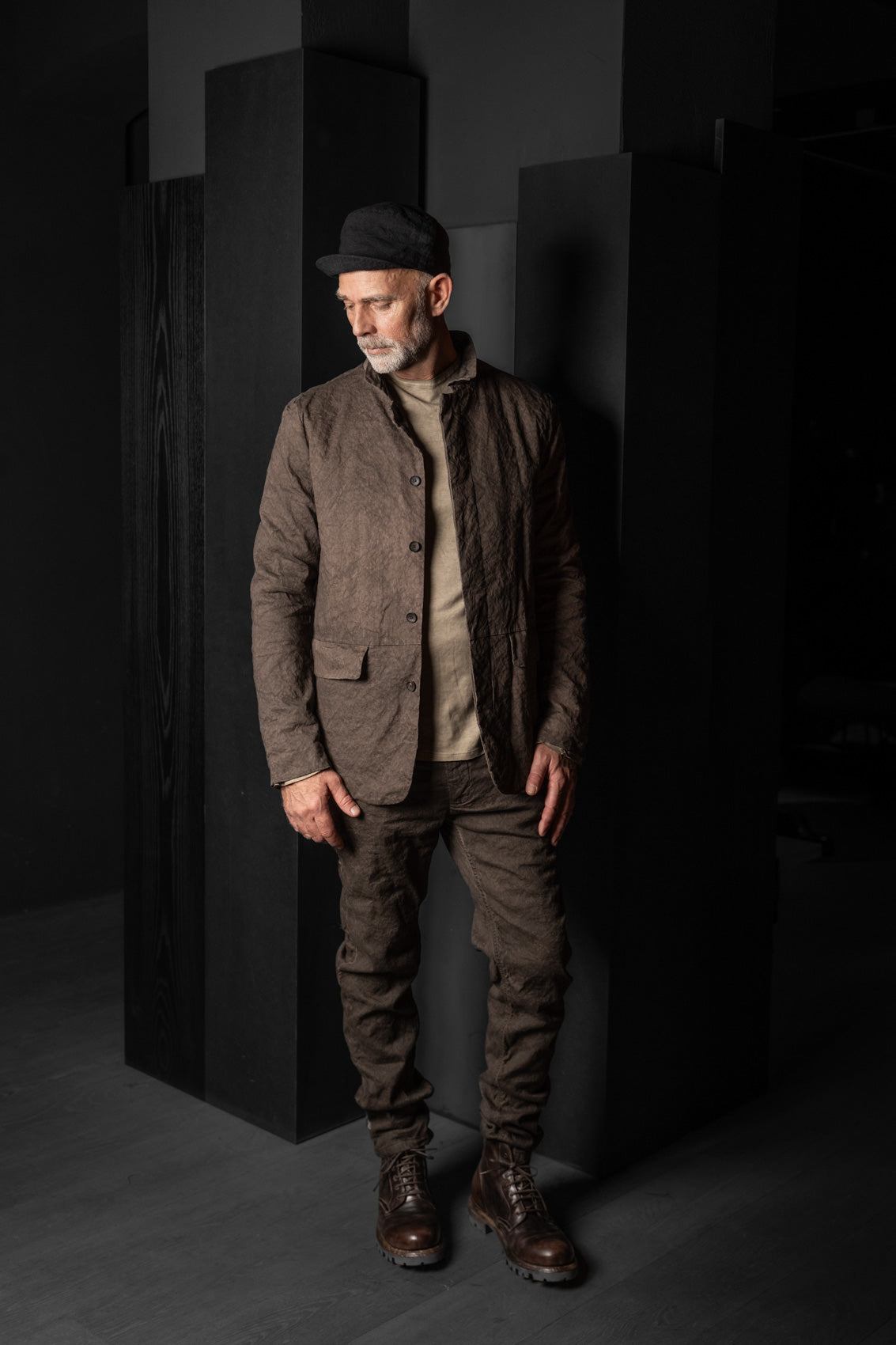 DAUB-JACKET-JK116-T412-BROWN