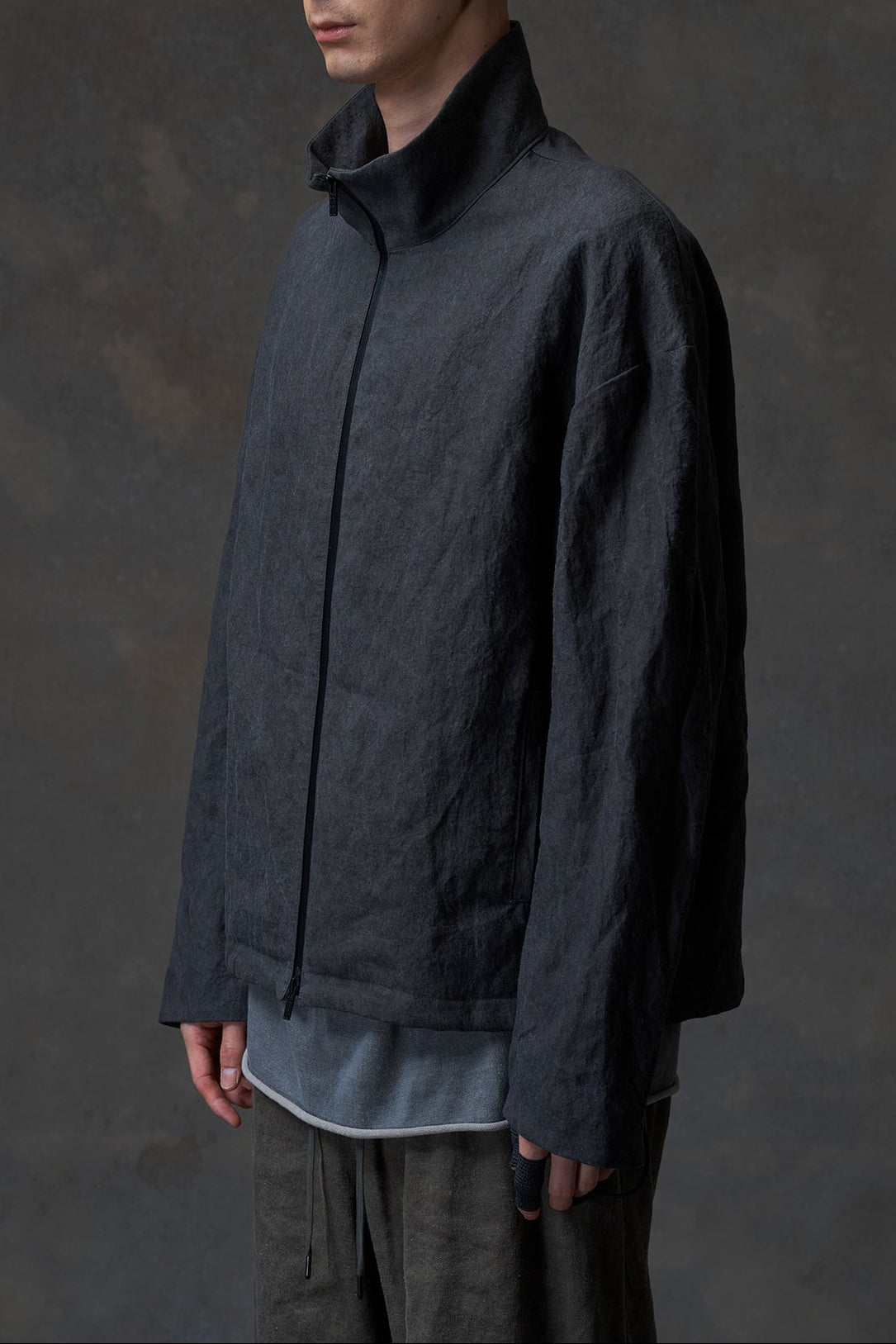 DEVOA-JACKET-JKJ-FHAI-SLATE GREY