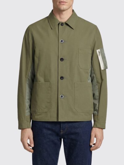 sacai long-sleeve military jacket - Neutrals
