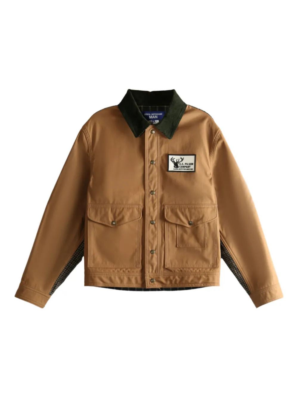 Junya Watanabe MAN Filson Deck patchwork panelled jacket - Neutrals